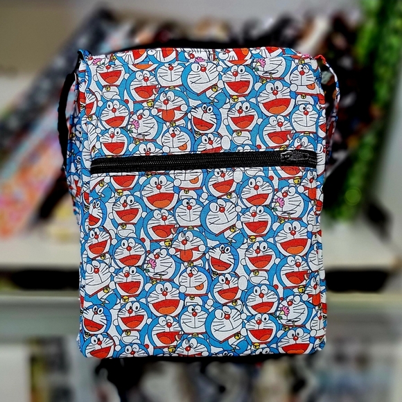 Bags | Doraemon Collage Crossbody Shoulder Bag | Poshmark